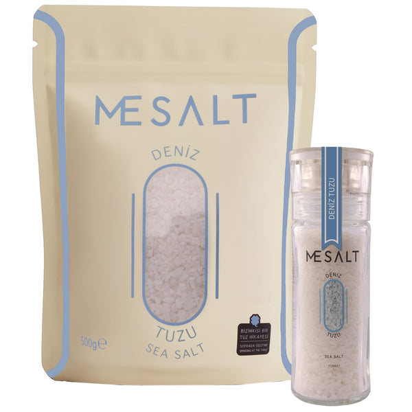 Deniz Tuzu Avantajlı Değirmen Seti – Mesalt